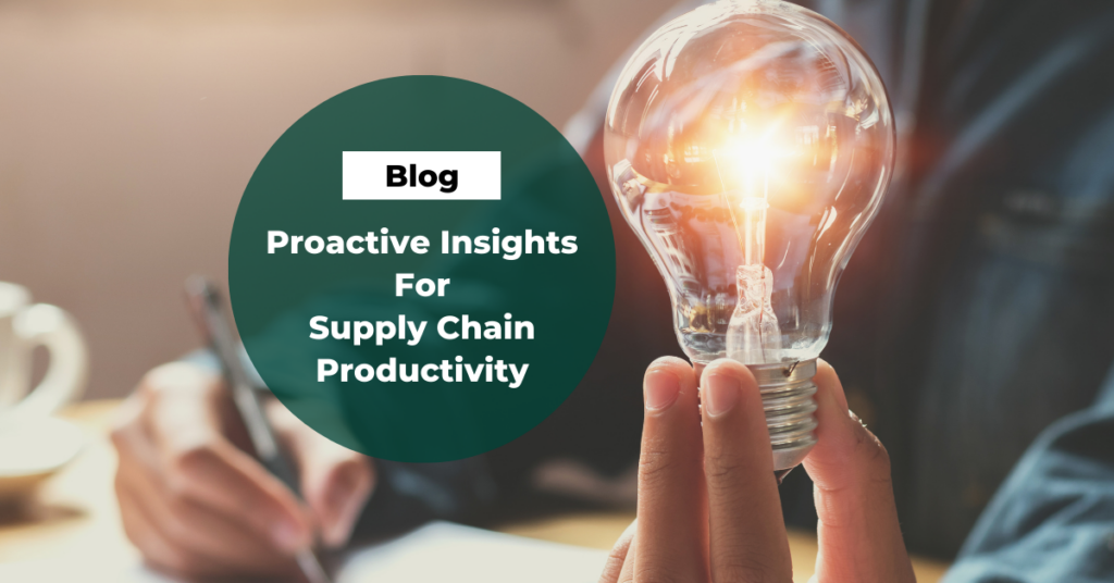 Proactive insights to minimize Supply Chain disruption