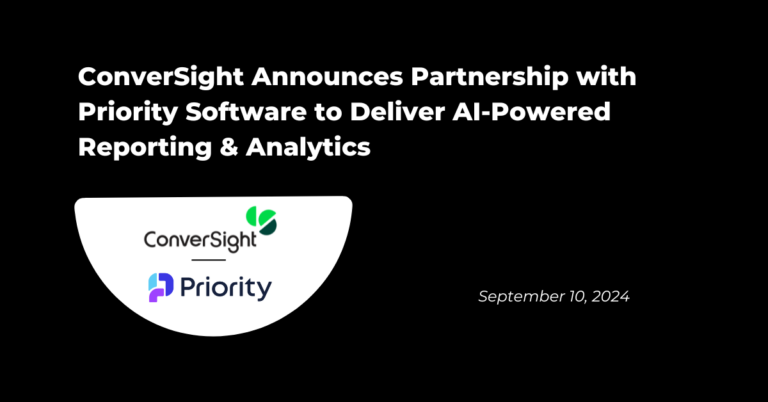 ConverSight Announces Partnership with Priority Software