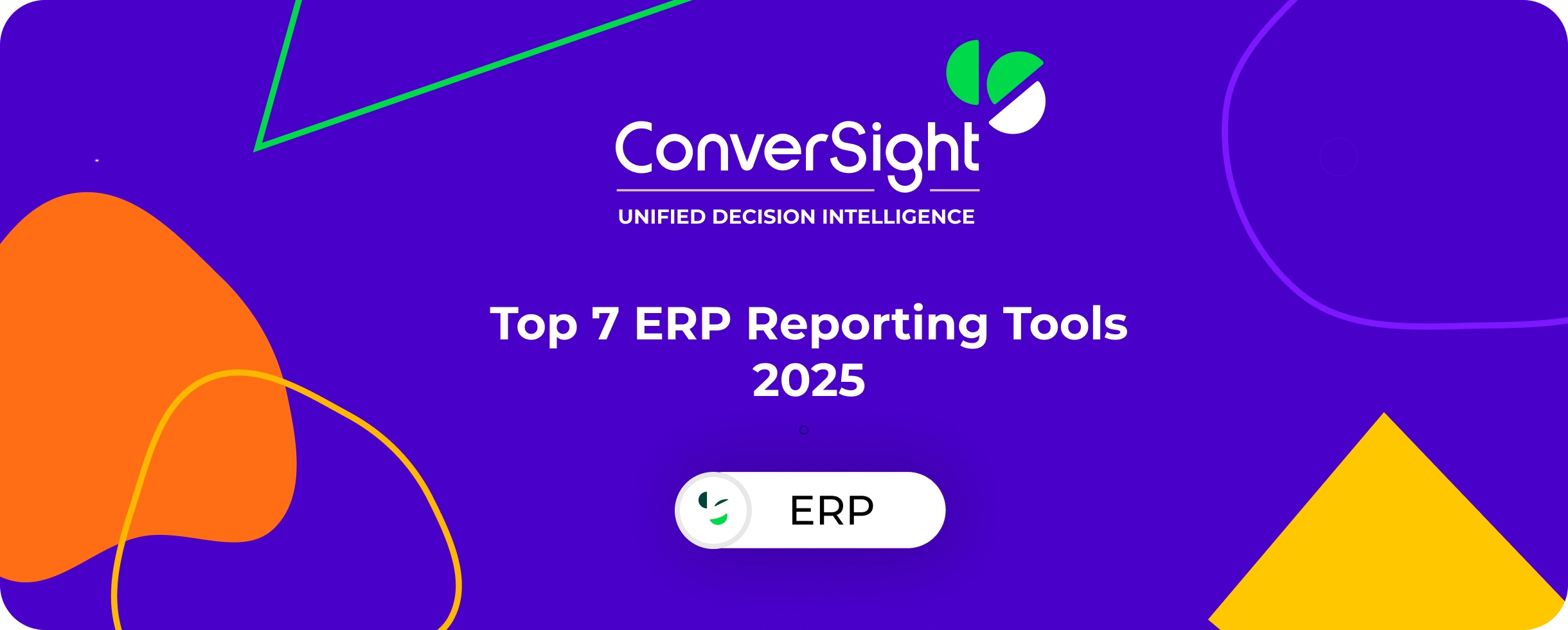 Top 7 ERP Reporting Tools in 2025 - ConverSight