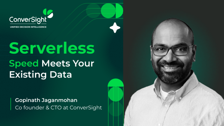 Serverless DB Engine, Existing Data Lakes & RDBMS - ConverSight